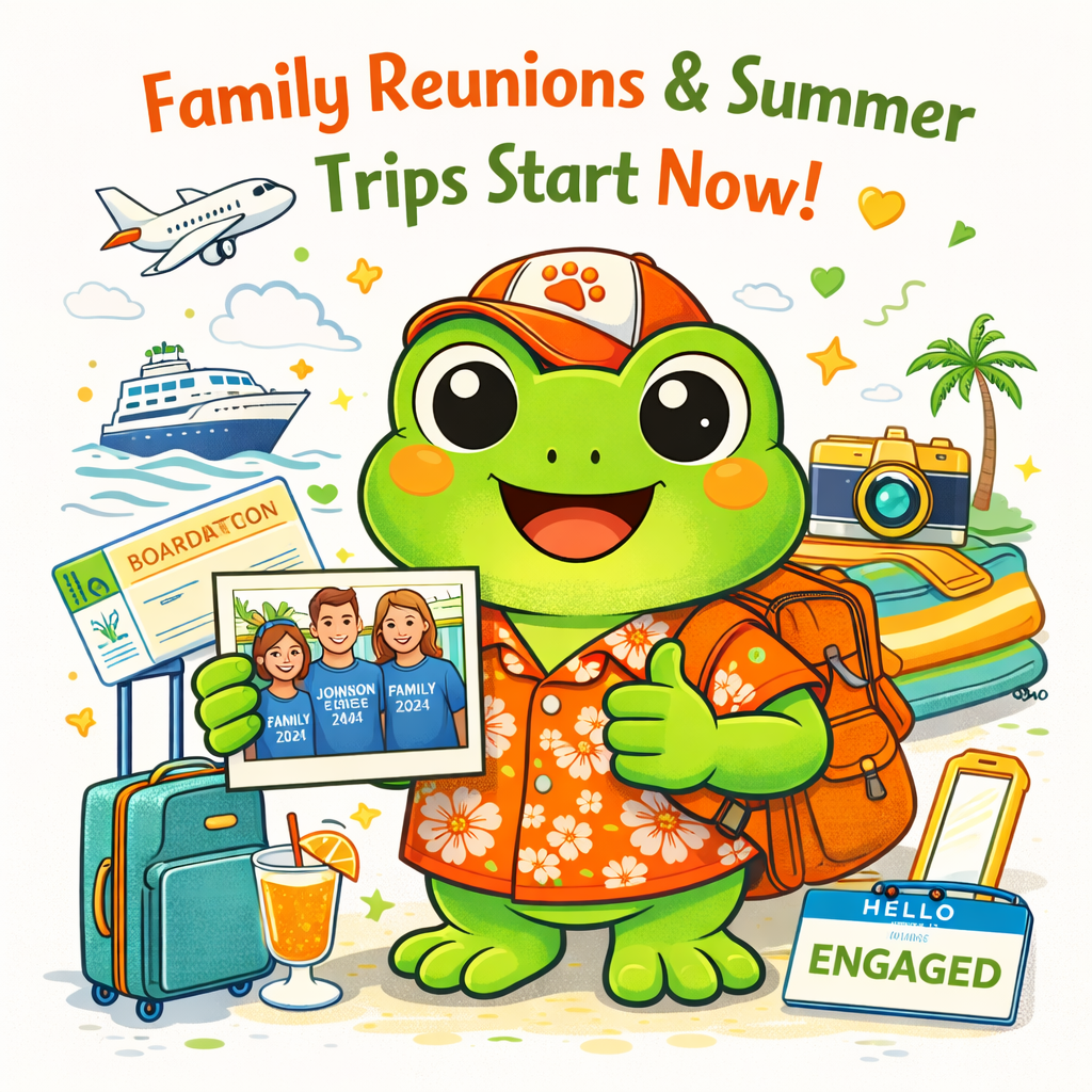 ️ Summer Memories Start With February Planning 🐸 - Big Frog Custom T ...