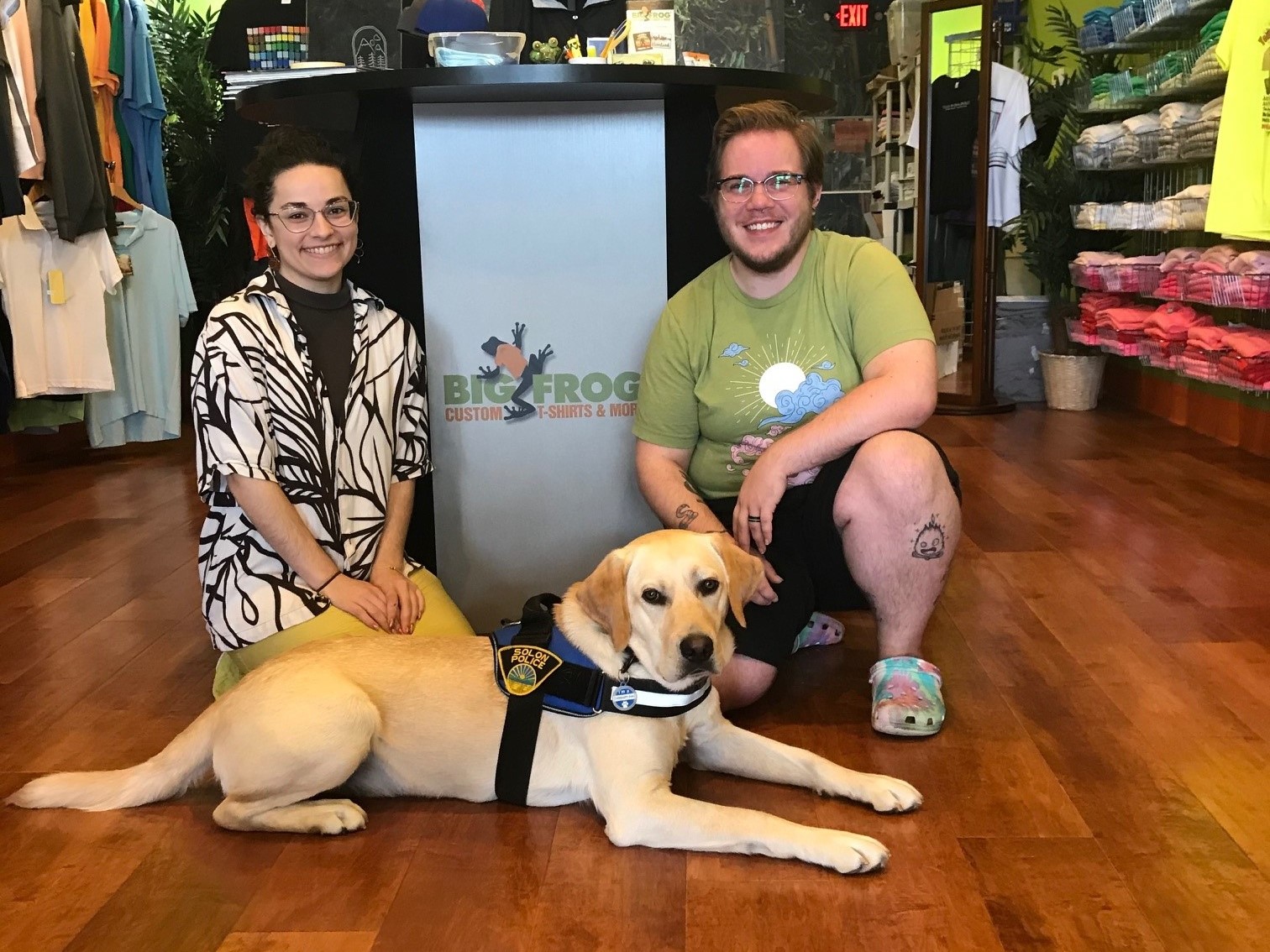 Big Frog Paws-itively Stylish K9 T-Shirt Fundraiser - Big Frog Custom T ...