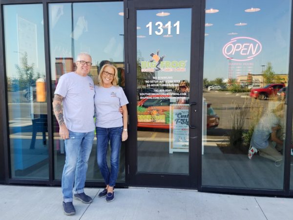 Local T Shirt Printer Gives Back In A Big Way BIg Frog Custom T Shirts More Of South Edmonton local-t-shirt-printer-gives-back-in-a-big-way-big-frog-custom-t-shirts-more-of-south-edmonton